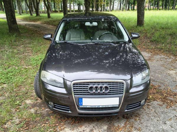 Black Audi A3 2007 in Jurbarkas, with an engine capacity of 1.97 L and mileage of 250 thousand km for 2000 €, photo 8 on AUTOMOTO.COM.LV