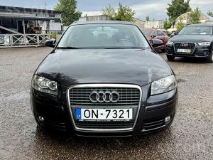 Black Audi A3 2007 in Riga, with an engine capacity of 1.90 L and mileage of 0 thousand km for 2990 €, photo 3 on AUTOMOTO.COM.LV