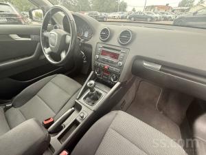 Black Audi A3 2007 in Riga, with an engine capacity of 1.90 L and mileage of 0 thousand km for 2990 €, photo 13 on AUTOMOTO.COM.LV