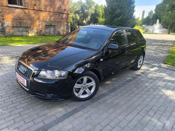 Melns Audi A3 2007 Biržai, ar dzinēja tilpumu 2.00 L un nobraukumu 329 tūkst. km par 3450 €, foto 1 vietnē AUTOMOTO.COM.LV