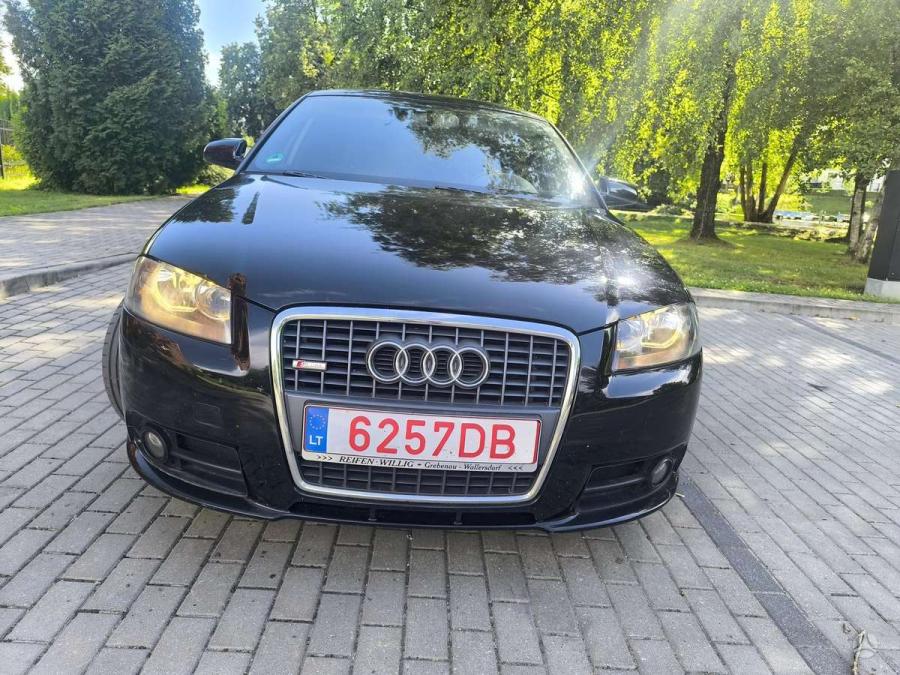 Melns Audi A3 2007 Biržai, ar dzinēja tilpumu 2.00 L un nobraukumu 329 tūkst. km par 3450 €, foto 3 vietnē AUTOMOTO.COM.LV