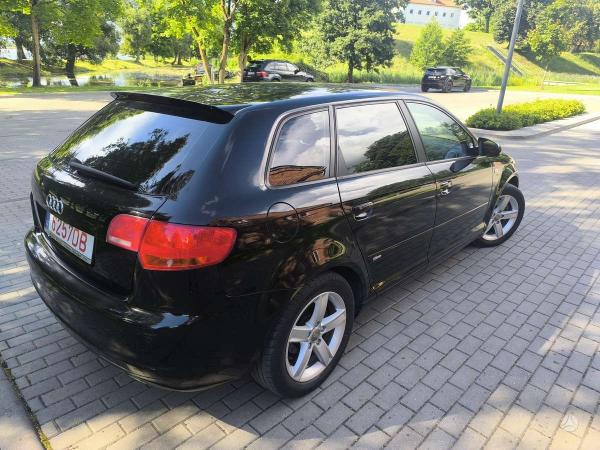 Melns Audi A3 2007 Biržai, ar dzinēja tilpumu 2.00 L un nobraukumu 329 tūkst. km par 3450 €, foto 4 vietnē AUTOMOTO.COM.LV