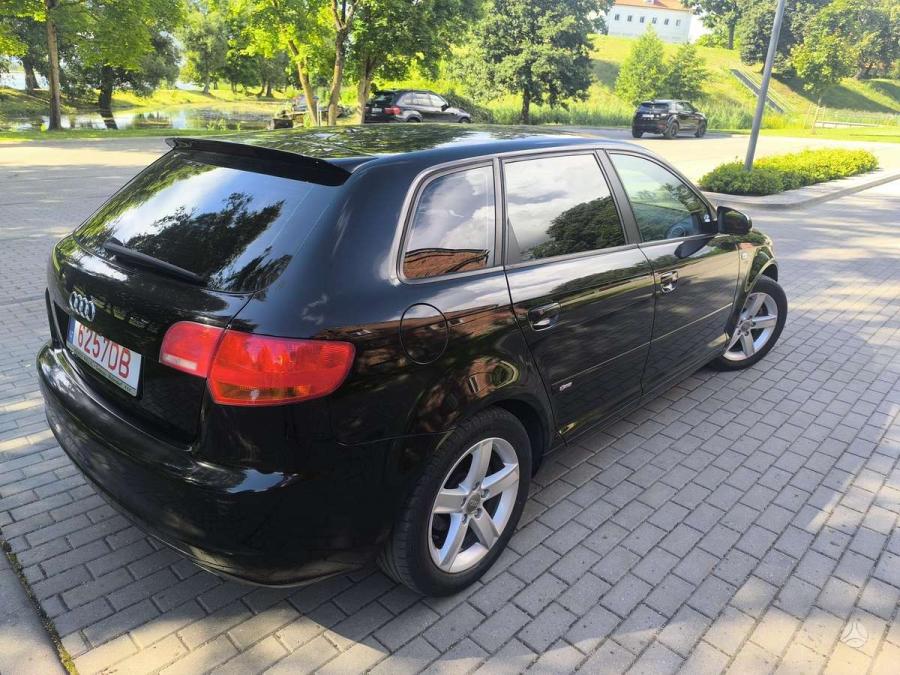 Melns Audi A3 2007 Biržai, ar dzinēja tilpumu 2.00 L un nobraukumu 329 tūkst. km par 3450 €, foto 5 vietnē AUTOMOTO.COM.LV