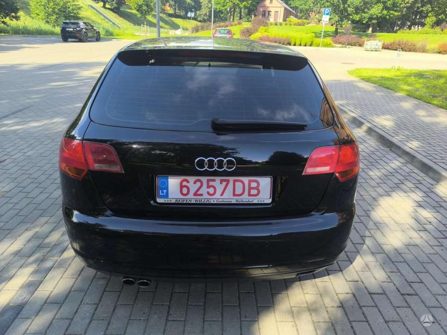 Melns Audi A3 2007 Biržai, ar dzinēja tilpumu 2.00 L un nobraukumu 329 tūkst. km par 3450 €, foto 6 vietnē AUTOMOTO.COM.LV