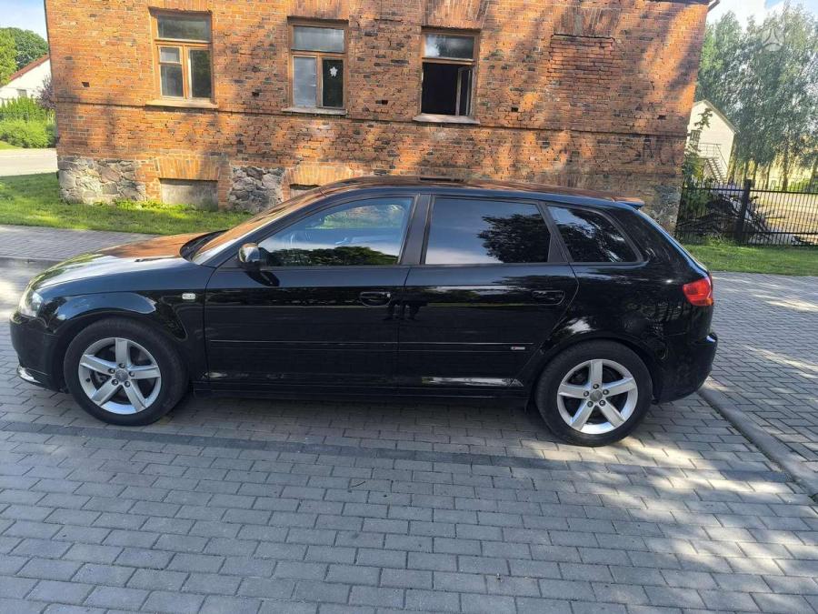 Melns Audi A3 2007 Biržai, ar dzinēja tilpumu 2.00 L un nobraukumu 329 tūkst. km par 3450 €, foto 10 vietnē AUTOMOTO.COM.LV