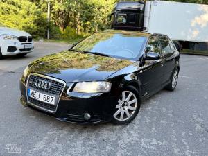 Melns Audi A3 2007 Kauņa, ar dzinēja tilpumu 2.00 L un nobraukumu 290 tūkst. km par 2990 €, foto 3 vietnē AUTOMOTO.COM.LV