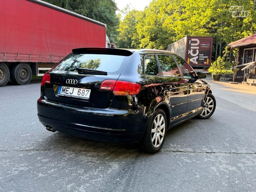 Melns Audi A3 2007 Kauņa, ar dzinēja tilpumu 2.00 L un nobraukumu 290 tūkst. km par 2990 €, foto 12 vietnē AUTOMOTO.COM.LV