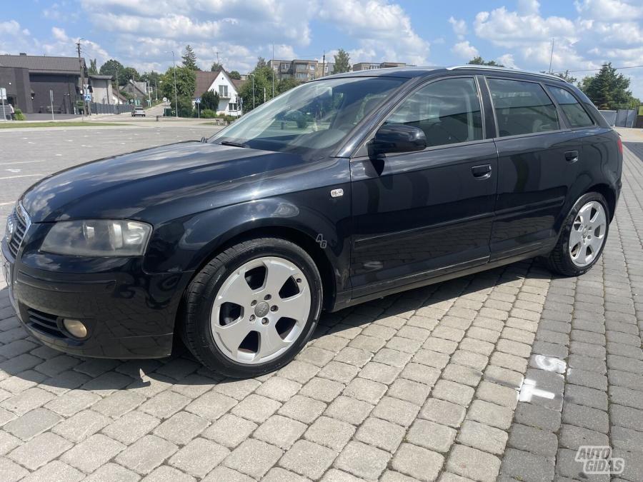 Черный Ауди А3 2007 в Расейняй, объемом двигателя 2.00 л и пробегом 240 тыс. км за 3000 €, фото 7 на AUTOMOTO.COM.LV