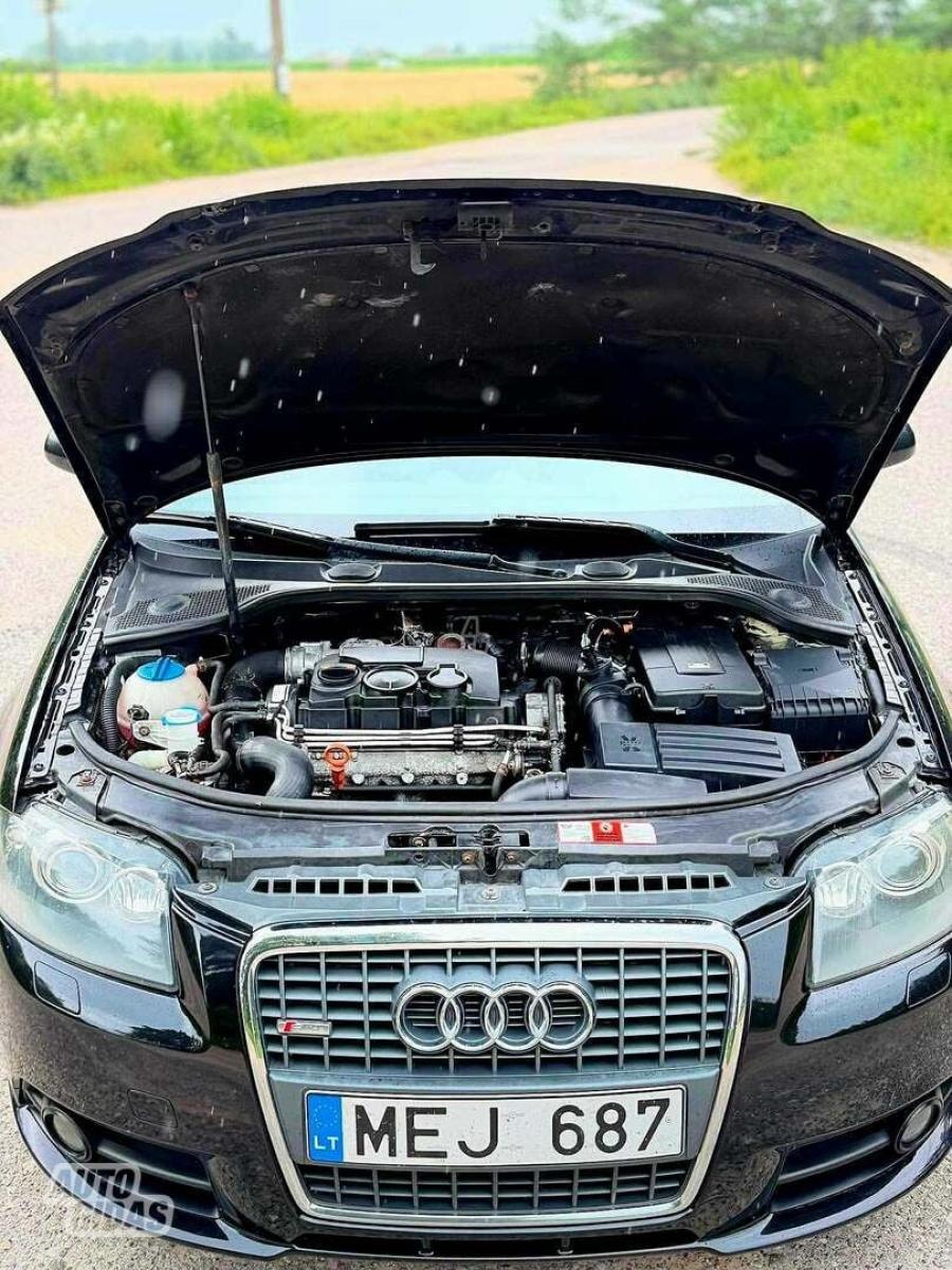 Melns Audi A3 2007 Kauņa, ar dzinēja tilpumu 2.00 L un nobraukumu 280 tūkst. km par 2890 €, foto 22 vietnē AUTOMOTO.COM.LV