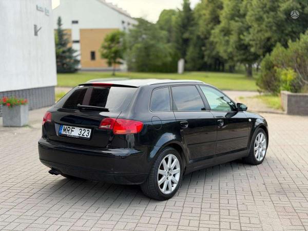 Черный Ауди А3 2007 в Вильнюс, объемом двигателя 2.00 л и пробегом 292 тыс. км за 1900 €, фото 3 на AUTOMOTO.COM.LV