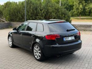 Черный Ауди А3 2007 в Вильнюс, объемом двигателя 2.00 л и пробегом 292 тыс. км за 1900 €, фото 8 на AUTOMOTO.COM.LV