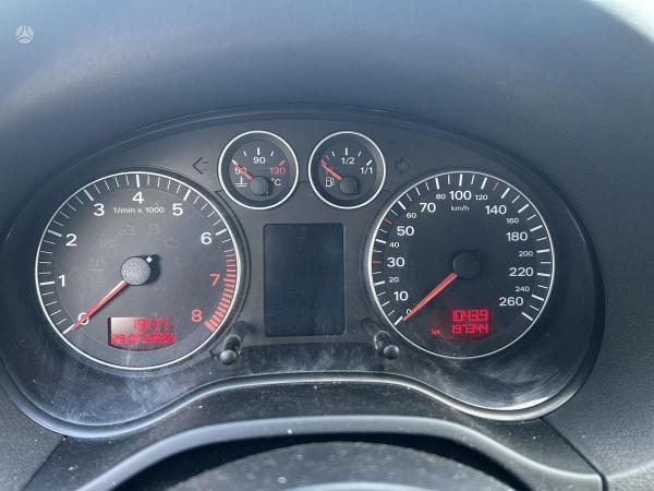 Melns Audi A3 2007 Kauņa, ar dzinēja tilpumu 1.80 L un nobraukumu 197 tūkst. km par 2500 €, foto 8 vietnē AUTOMOTO.COM.LV