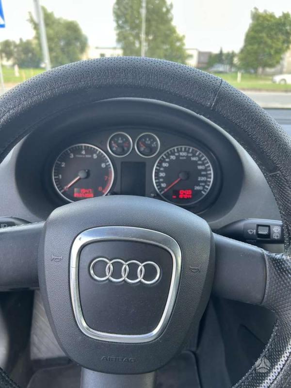 Melns Audi A3 2007 Kauņa, ar dzinēja tilpumu 1.80 L un nobraukumu 197 tūkst. km par 2500 €, foto 9 vietnē AUTOMOTO.COM.LV