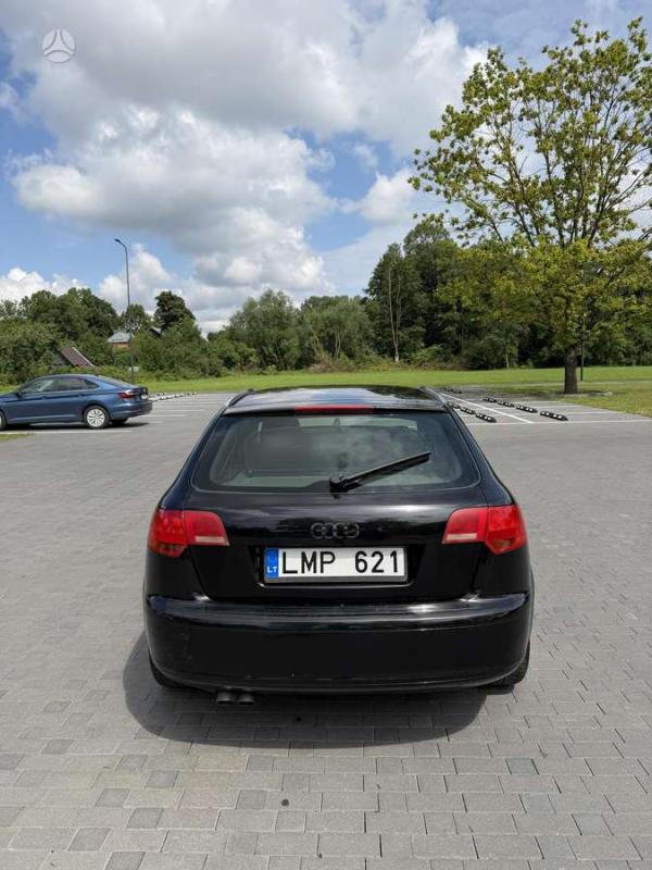 Melns Audi A3 2007 Kauņa, ar dzinēja tilpumu 1.97 L un nobraukumu 445 tūkst. km par 1550 €, foto 8 vietnē AUTOMOTO.COM.LV