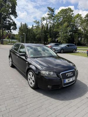 Black Audi A3 2007 in Kaunas, with an engine capacity of 1.97 L and mileage of 445 thousand km for 1499 €, photo 8 on AUTOMOTO.COM.LV