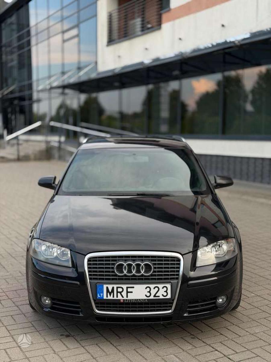 Melns Audi A3 2007 Viļņa, ar dzinēja tilpumu 2.00 L un nobraukumu 313 tūkst. km par 1700 €, foto 4 vietnē AUTOMOTO.COM.LV