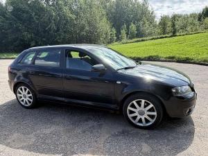 Black Audi A3 2007 in Kaunas, with an engine capacity of 1.97 L and mileage of 294 thousand km for 1575 €, photo 3 on AUTOMOTO.COM.LV