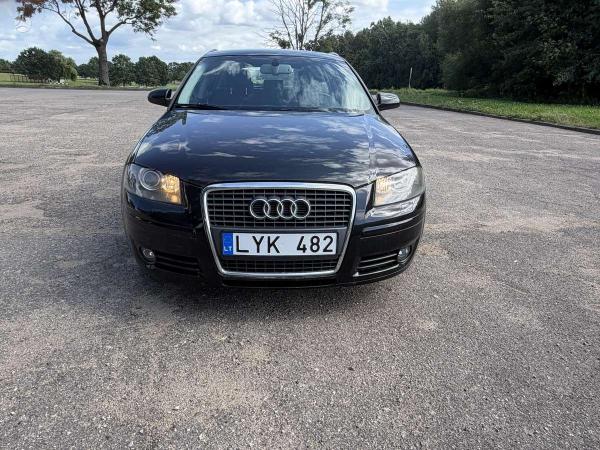 Black Audi A3 2007 in Kaunas, with an engine capacity of 1.97 L and mileage of 294 thousand km for 1575 €, photo 4 on AUTOMOTO.COM.LV