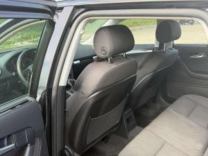 Black Audi A3 2007 in Kaunas, with an engine capacity of 1.97 L and mileage of 294 thousand km for 1575 €, photo 7 on AUTOMOTO.COM.LV