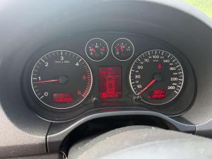 Black Audi A3 2007 in Kaunas, with an engine capacity of 1.97 L and mileage of 294 thousand km for 1575 €, photo 9 on AUTOMOTO.COM.LV