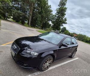 Black Audi A3 2007 in Jelgava, with an engine capacity of 1.60 L and mileage of 311 thousand km for 2700 €, photo 4 on AUTOMOTO.COM.LV