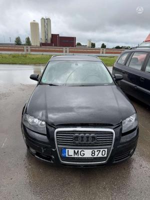 Melns Audi A3 2007 Kauņa, ar dzinēja tilpumu 1.80 L un nobraukumu 245 tūkst. km par 550 €, foto  vietnē AUTOMOTO.COM.LV