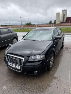 Melns Audi A3 2007 Kauņa, ar dzinēja tilpumu 1.80 L un nobraukumu 245 tūkst. km par 550 €, foto 4 vietnē AUTOMOTO.COM.LV