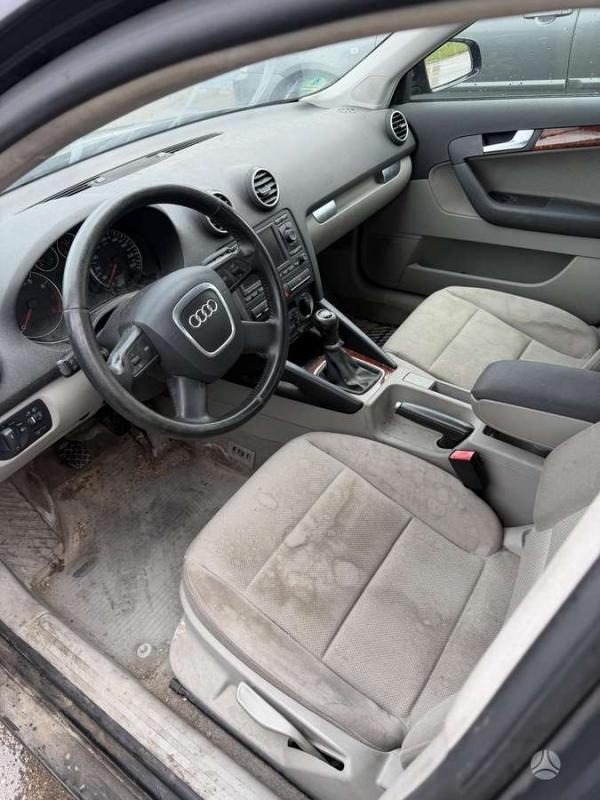 Melns Audi A3 2007 Kauņa, ar dzinēja tilpumu 1.80 L un nobraukumu 245 tūkst. km par 550 €, foto 9 vietnē AUTOMOTO.COM.LV