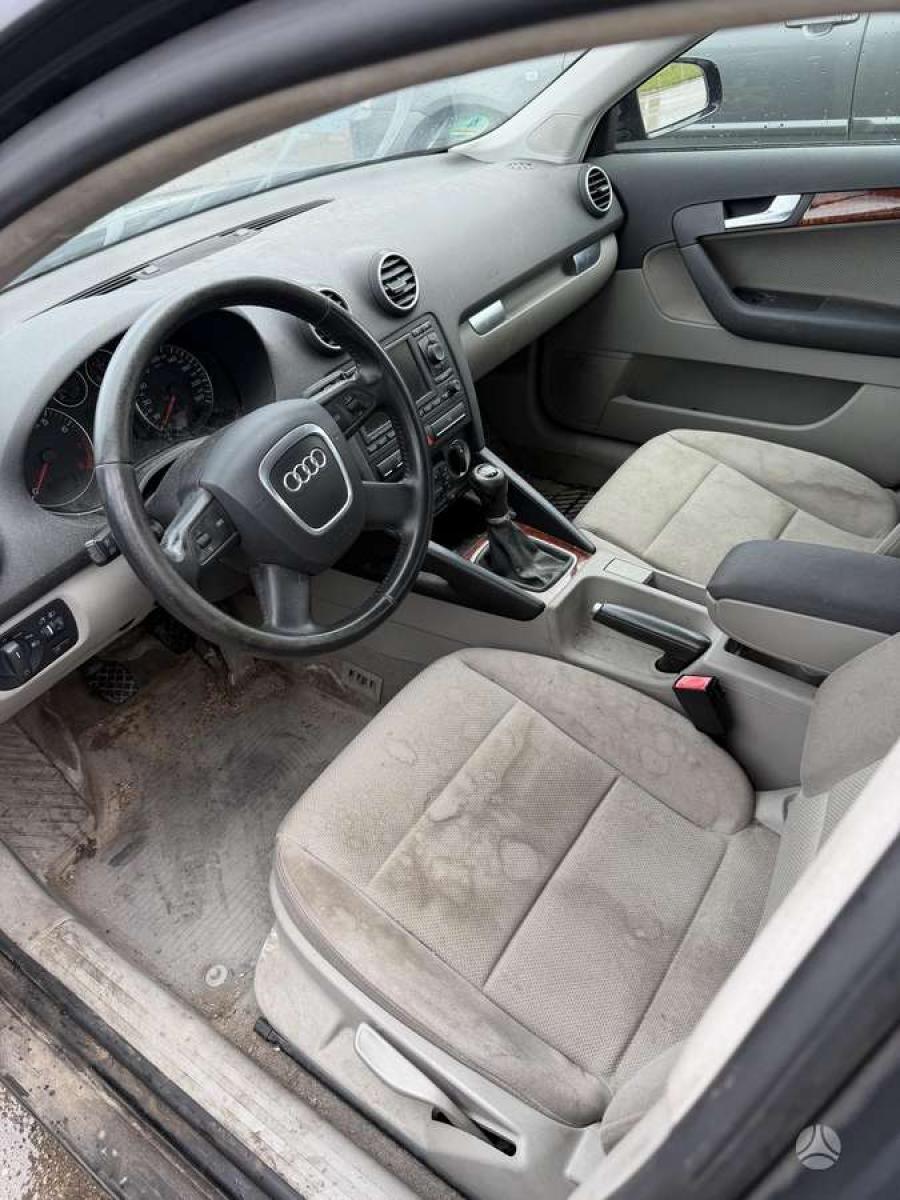 Melns Audi A3 2007 Kauņa, ar dzinēja tilpumu 1.80 L un nobraukumu 245 tūkst. km par 550 €, foto 10 vietnē AUTOMOTO.COM.LV