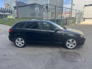 Black Audi A3 2007 in Vilnius, with an engine capacity of 1.97 L and mileage of 341 thousand km for 2300 €, photo 5 on AUTOMOTO.COM.LV