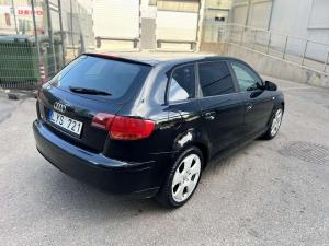 Black Audi A3 2007 in Vilnius, with an engine capacity of 1.97 L and mileage of 341 thousand km for 2300 €, photo 6 on AUTOMOTO.COM.LV