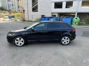 Black Audi A3 2007 in Vilnius, with an engine capacity of 1.97 L and mileage of 341 thousand km for 2300 €, photo 9 on AUTOMOTO.COM.LV