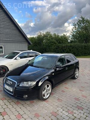 Black Audi A3 2007 in Limbazi, with an engine capacity of 2.00 L and mileage of 354 thousand km for 4200 €, photo 3 on AUTOMOTO.COM.LV