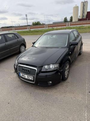 Черный Ауди А3 2007 в Каунас, объемом двигателя 1.80 л и пробегом 245 тыс. км за 575 €, фото 6 на AUTOMOTO.COM.LV