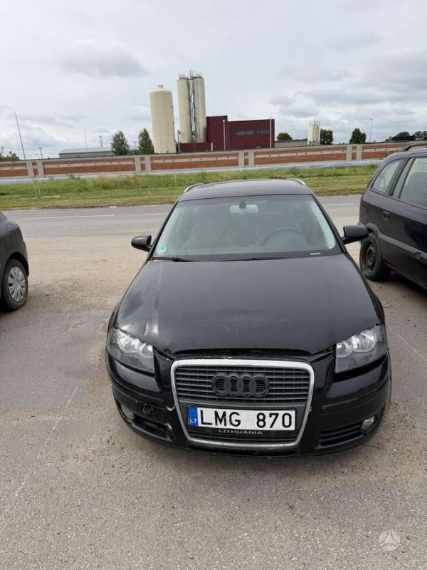 Melns Audi A3 2007 Kauņa, ar dzinēja tilpumu 1.80 L un nobraukumu 245 tūkst. km par 575 €, foto 1 vietnē AUTOMOTO.COM.LV