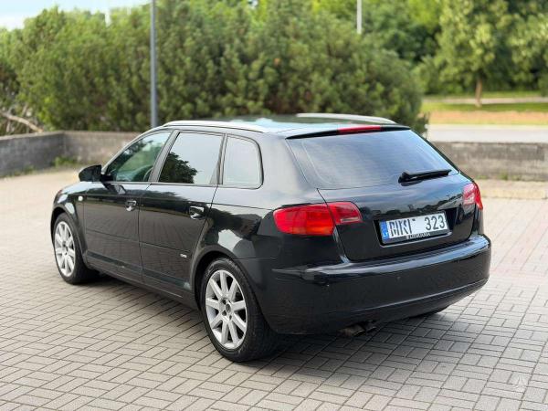 Melns Audi A3 2007 Viļņa, ar dzinēja tilpumu 2.00 L un nobraukumu 300 tūkst. km par 2200 €, foto 3 vietnē AUTOMOTO.COM.LV