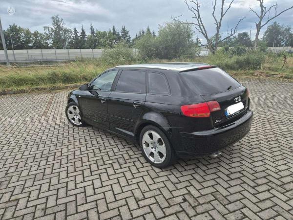 Melns Audi A3 2007 Kauņa, ar dzinēja tilpumu 1.90 L un nobraukumu 268 tūkst. km par 3100 €, foto 4 vietnē AUTOMOTO.COM.LV