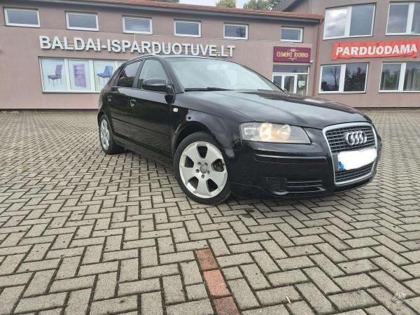 Melns Audi A3 2007 Kauņa, ar dzinēja tilpumu 1.90 L un nobraukumu 268 tūkst. km par 3100 €, foto 8 vietnē AUTOMOTO.COM.LV