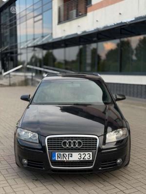 Black Audi A3 2007 in Vilnius, with an engine capacity of 2.00 L and mileage of 298 thousand km for 2200 €, photo 4 on AUTOMOTO.COM.LV