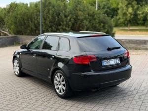 Black Audi A3 2007 in Vilnius, with an engine capacity of 2.00 L and mileage of 298 thousand km for 2200 €, photo 8 on AUTOMOTO.COM.LV