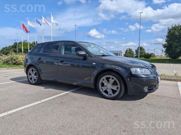 Audi A3 2007 Rīga vietnē Melns Audi A3 2007 Rīga, ar dzinēja tilpumu 1.80 L un nobraukumu 266 tūkst. km par 2900 €, foto 3 vietnē AUTOMOTO.COM.LV