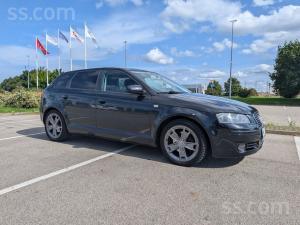Black Audi A3 2007 in Riga, with an engine capacity of 1.80 L and mileage of 266 thousand km for 2900 €, photo 3 on AUTOMOTO.COM.LV