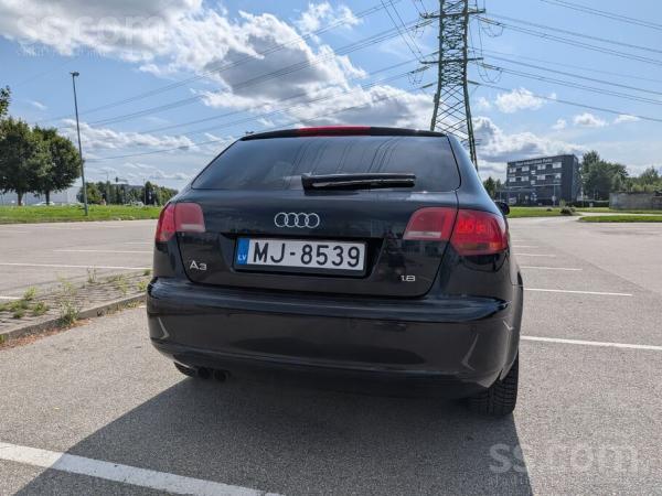 Audi A3 2007 Rīga vietnē Melns Audi A3 2007 Rīga, ar dzinēja tilpumu 1.80 L un nobraukumu 266 tūkst. km par 2900 €, foto 5 vietnē AUTOMOTO.COM.LV