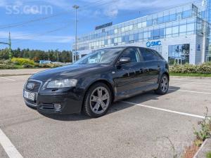Black Audi A3 2007 in Riga, with an engine capacity of 1.80 L and mileage of 266 thousand km for 2900 €, photo 6 on AUTOMOTO.COM.LV