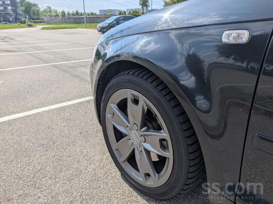 Black Audi A3 2007 in Riga, with an engine capacity of 1.80 L and mileage of 266 thousand km for 2900 €, photo 7 on AUTOMOTO.COM.LV