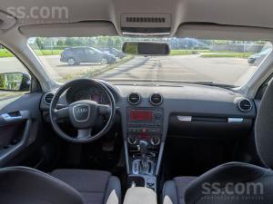 Black Audi A3 2007 in Riga, with an engine capacity of 1.80 L and mileage of 266 thousand km for 2900 €, photo 11 on AUTOMOTO.COM.LV