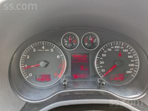 Black Audi A3 2007 in Riga, with an engine capacity of 1.80 L and mileage of 266 thousand km for 2900 €, photo 13 on AUTOMOTO.COM.LV