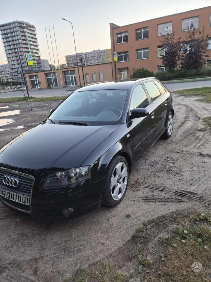Черный Ауди А3 2007 в Каунас, объемом двигателя 1.97 л и пробегом 223 тыс. км за 2600 €, фото 4 на AUTOMOTO.COM.LV