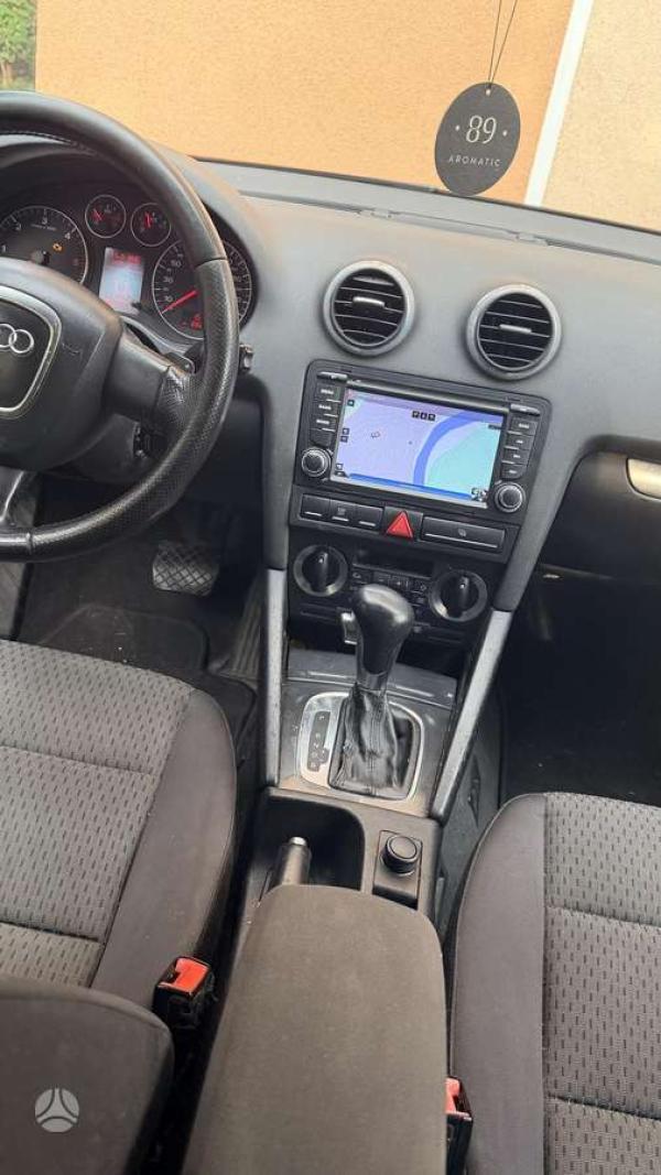 Melns Audi A3 2007 Kauņa, ar dzinēja tilpumu 1.97 L un nobraukumu 223 tūkst. km par 2600 €, foto 7 vietnē AUTOMOTO.COM.LV