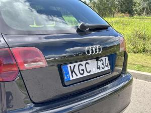 Черный Ауди А3 2007 в Вильнюс, объемом двигателя 1.97 л и пробегом 220 тыс. км за 3500 €, фото 6 на AUTOMOTO.COM.LV